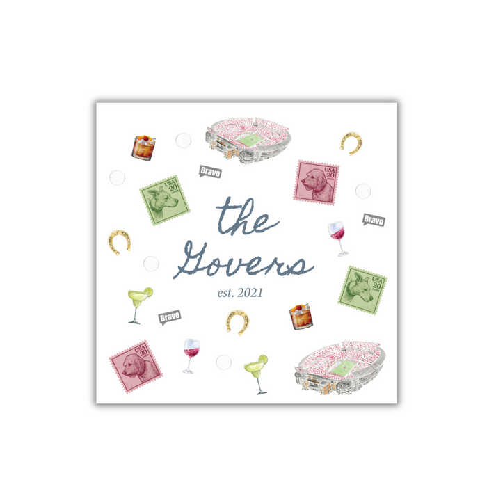 Personalized Coaster – Anna Kate Designs
