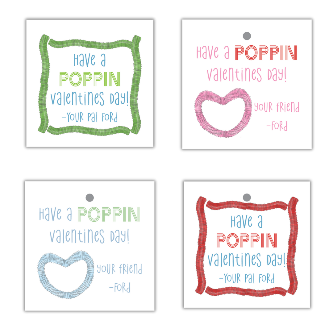 Valentine Gift Tags & Stickers – Anna Kate Designs